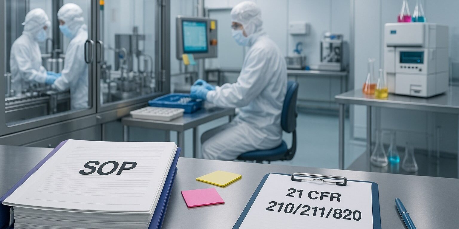 FDA Good Manufacturing Practices (GMP): 2025 Guide